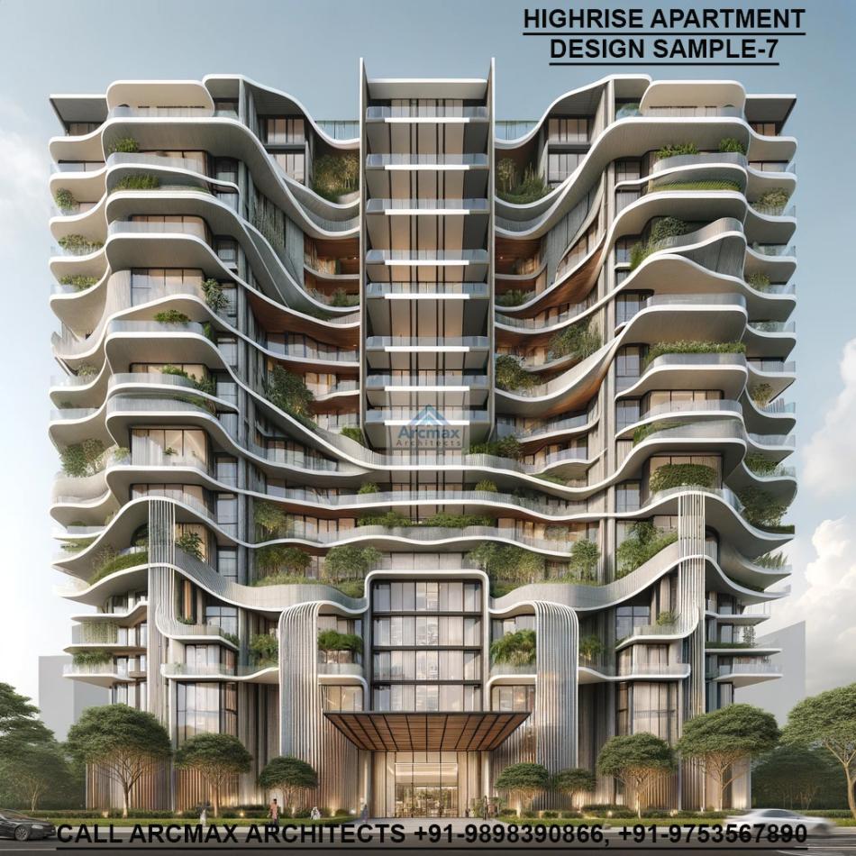 Conceptual Design & Feasibility Analysis for High-Rise Apartments | Arcmax Architects